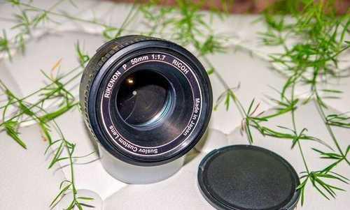 AF Planar Ricoh Rikenon P 50mm f1.7 Suslov Lens