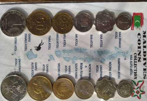 Набор монет Мальдивы