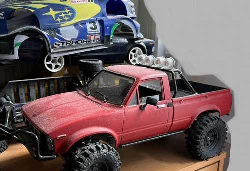 Rc модель трофи 1/10 toyota xilux