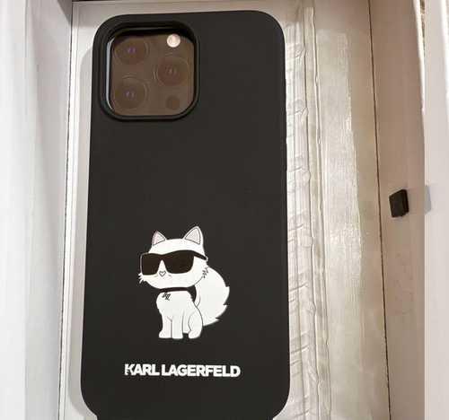 Чехол на iPhone 15 pro max karl lagerfeld