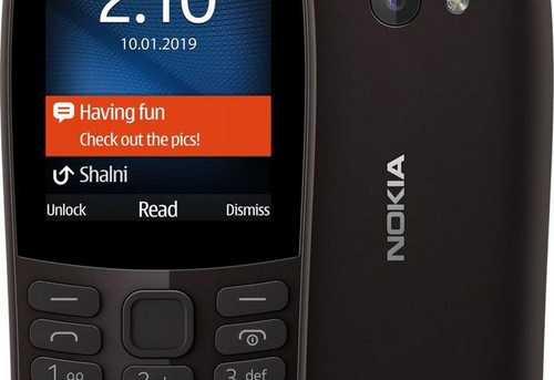 Телефон Nokia 210 Ds Black