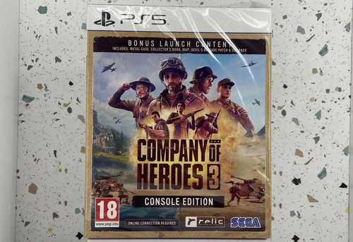 PS5 Company Of Heroes 3 steel Book