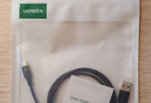 Кабель lightning usb Ugreen на iPhone