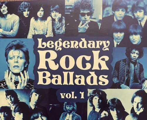 CD компакт диск legendary Rock Ballads