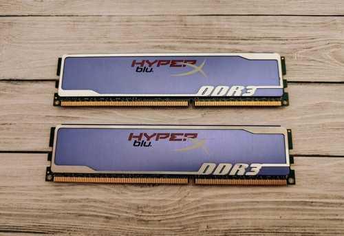 Оперативная память DDR3 8Gb Kingston HyperX (2x4)