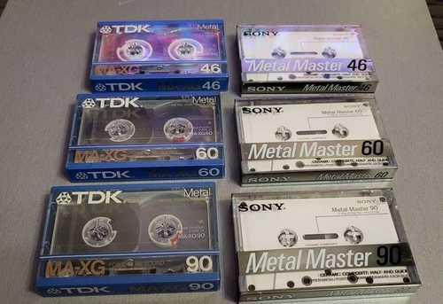 Набор лучших аудиокассет от TDK и sony