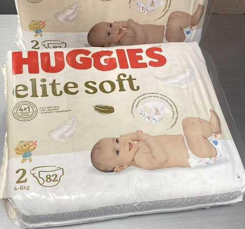 Подгузники Huggies elite soft 2 Huggies 2