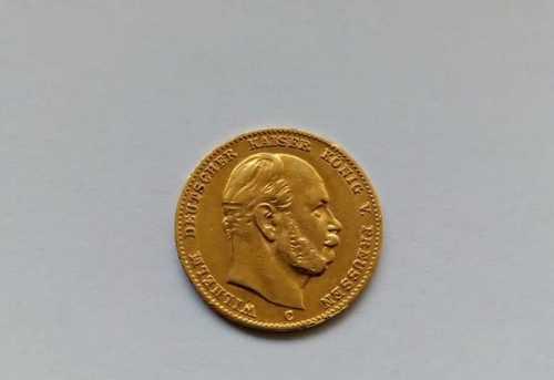 Золотая монета 10 марок