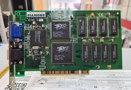 Видеокарта: Diamond Monstr 3D PCI 4Mb