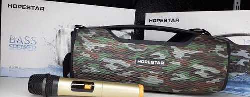 Колонка Hopestar A6 Pro 55w + радио микрофон