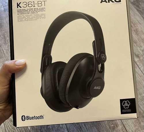 Наушники студийные Bluetooth AKG K361-BT новые