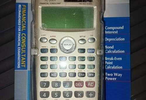 Финансовый калькулятор Casio fc-200v