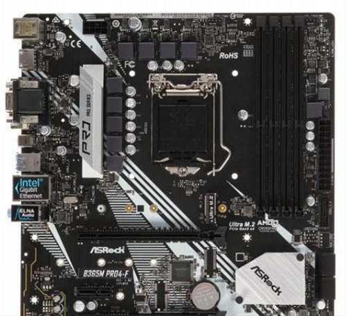 Материнская плата ASRock B365M PRO4-F Б/У