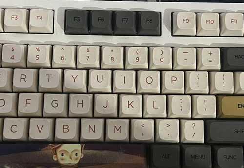 Кастомная игровая клавиатура на FL cmmk MK870