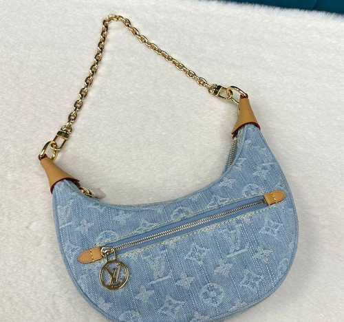 Louis vuitton сумка Loop из денима