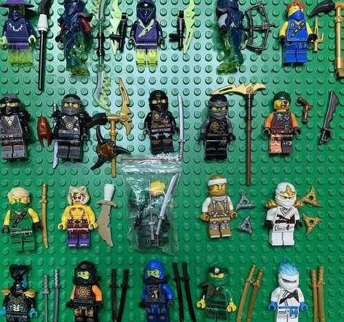 Lego ninjago минифигурки