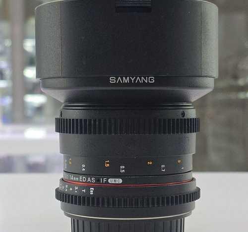 Samyang 14mm T3.1 ED AS IF UMC vdslr Canon EF S№F3