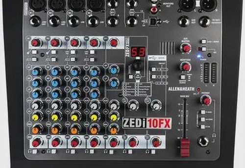 Allen&Heath ZEDi-10FX микшер новый