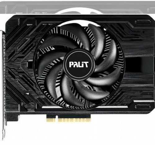 Видеокарта Palit PCI-E 4.0 RTX4060 stormx nvidia GeForce RTX 4060 8Gb 128bit gddr6 1830/17000 hdmix1