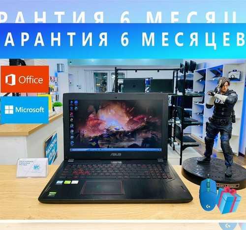 15.6 Игровой ноутбук Asus i7 GTX 1060 SSD Ram 16GB