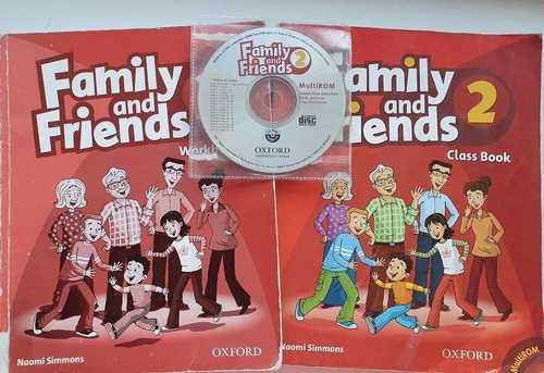 Family and Friends class book,work book,CD 2 кл