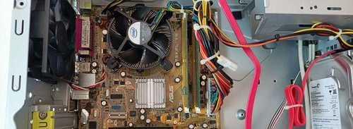 Материнская плата asus LGA 775 DDR2