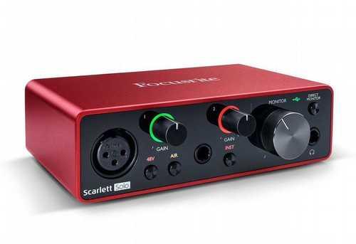 Звуковая карта focusrite Scarlett Solo 3rd Gen