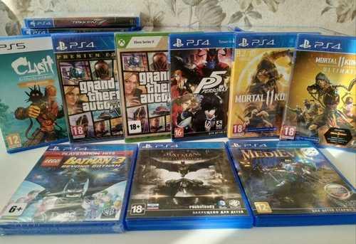 PS4 GTA V/ CLash/ Batman/ MediEvil/ Persona/ MK11