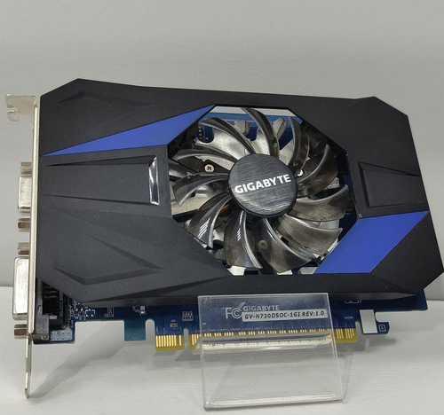 Видеокарта GigaByte GeForce GT 730 1gb gddr5 гаран