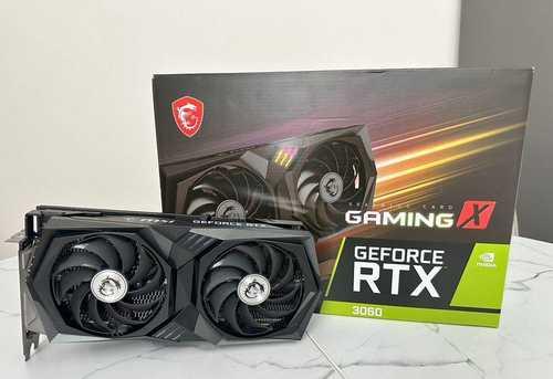 MSI GeForce RTX 3060 Gaming X 12GB (LHR)