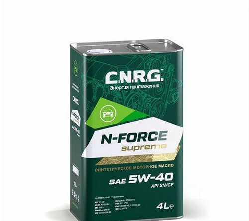 Масло моторное C.N.R.G. N-force supreme 5W-40 4Л