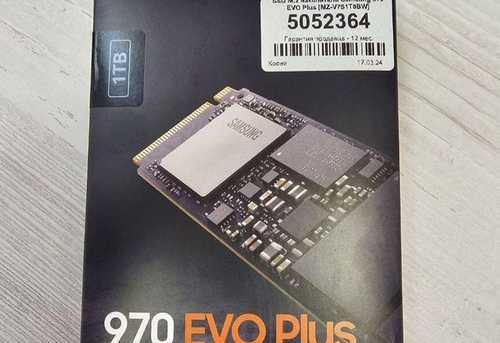 SSD Samsung 970 Evo Plus 1Tb (MZ-V7S1T0BW)
