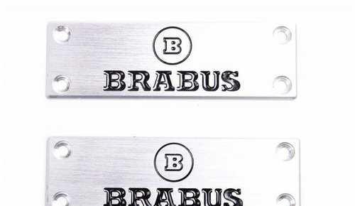 Эмблемы на коврик Brabus 2 шт