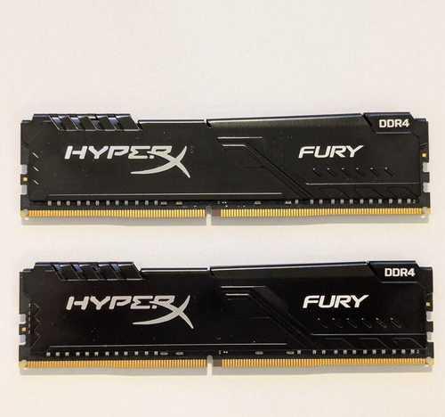 Оперативная память Kingston HyperX fury Black 32гб