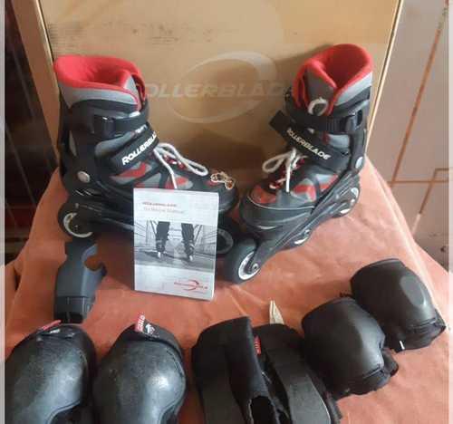 Ролики rollerblade детские раздвижные