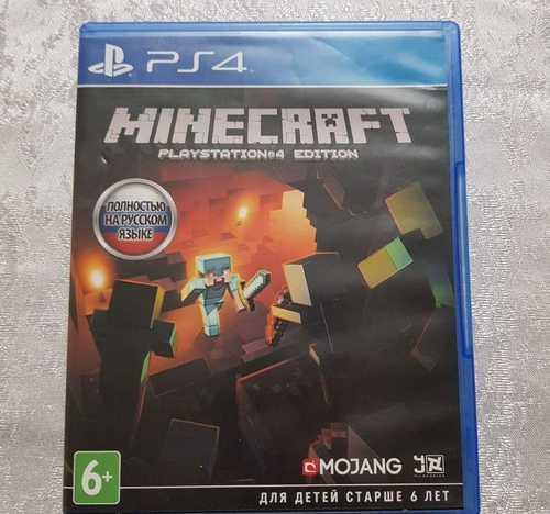 Minecraft ps4 диск