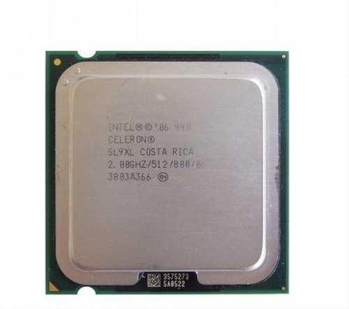 Процессор Intel Celeron 440, SL9XL