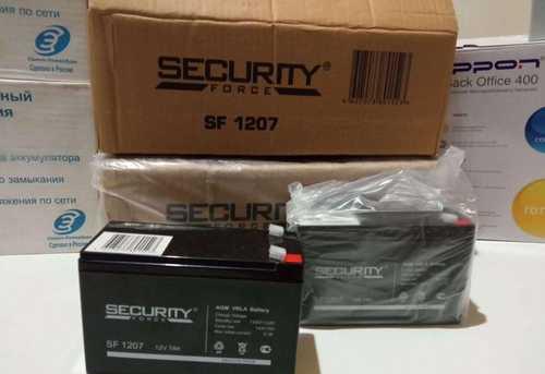 Аккумулятор для ибп, акб Security Force SF 1207