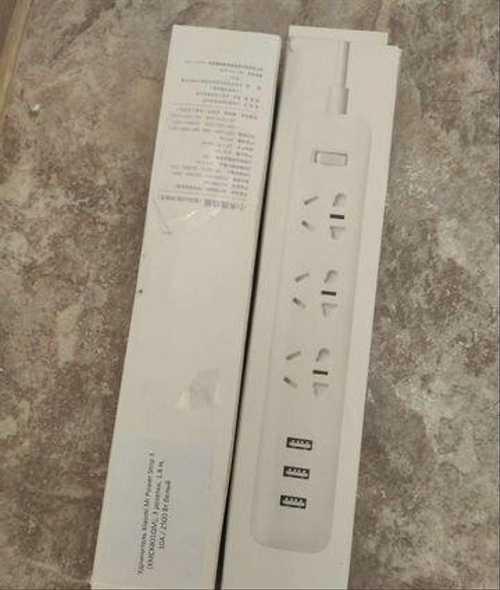 Удлинитель Xiaomi Mi Power Strip 3, Белый