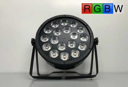 Прожектор LED PAR rgbw 18*12 slim 4 шт
