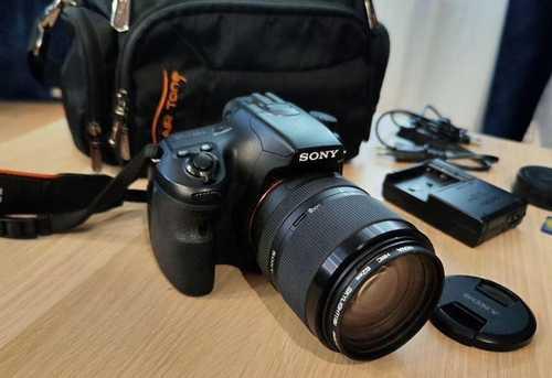 Зеркальный фотоаппарат sony SLT-A65