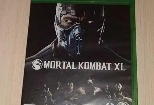 Mortal Kombat XL xbox one диск, лицензия