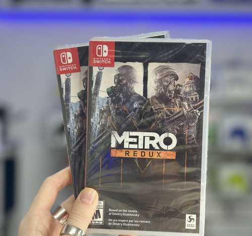 Metro Redux Nintendo Switch новый картридж