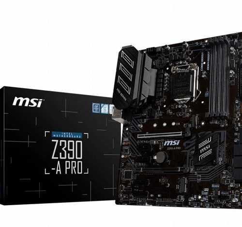 MSI Z390 a-pro + i3 8350k