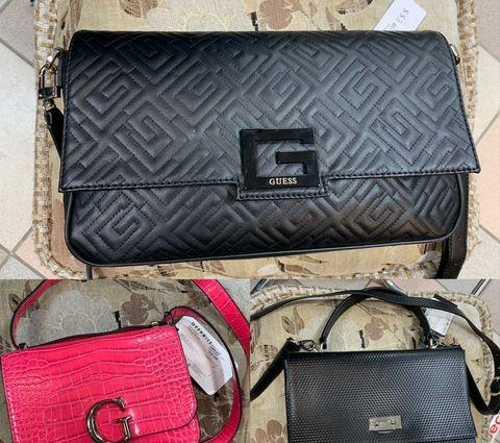 Новые сумки guess fabio Bruno оригинал