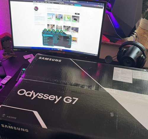 Игровой монитор Samsung Odyssey G7 240 герц