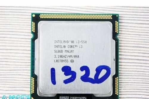 Процессор 1156 intel Core i3 550