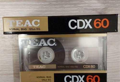 Аудиокассеты teac CDX 60