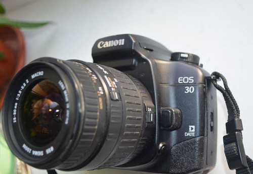 Canon eos 30 + Sigma 28-80 ii