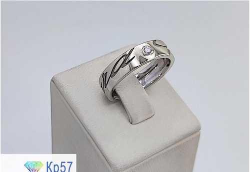 Кольцо Chopard белое золото 750* бриллиант 0.05ct